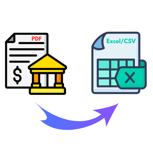 Convert PDF Bank Statements to CSV or Excel